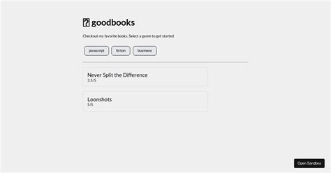 lesson five assignment codesandbox