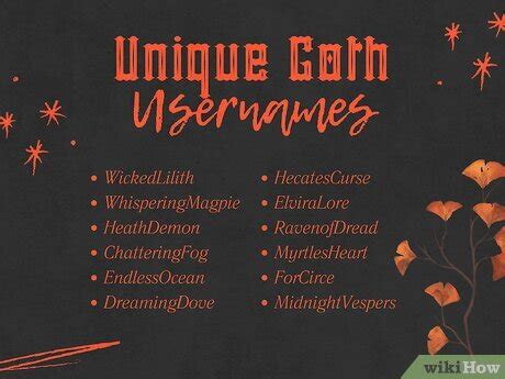 110 Goth Usernames To Showcase Your Dark Aesthetic