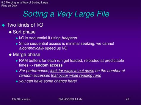 Ppt Chap 8 Cosequential Processing And The Sorting Of Large Files
