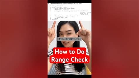 How To Do A Range Check Data Validation Computing Olevel Olevels