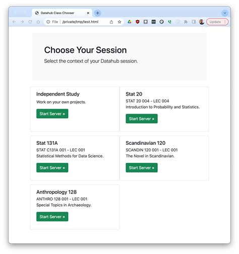 Course Specific Profiles For Non Nbgitpuller Courses · Issue 3454 · Berkeley Dsep Infra