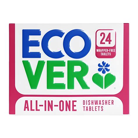 Ecover Dishwasher Tablets Small All In One 24 Tabs 420gm Cn Foods
