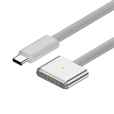 노트북 충전 케이블 컨버터 마그네틱 Usb C 타입 맥세이프 3 충전기 코드 맥북 에어 및 프로용 200cm 리뷰쿠