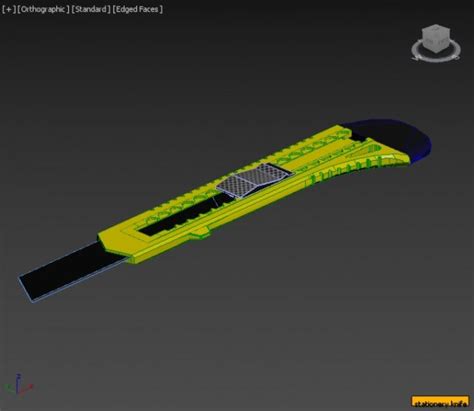 Stationery Khife 3d Model In Other 3dexport