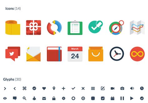 Super Useful Free Flat UI Kits Web Design Ledger