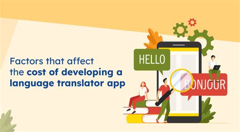 language translator app development cost