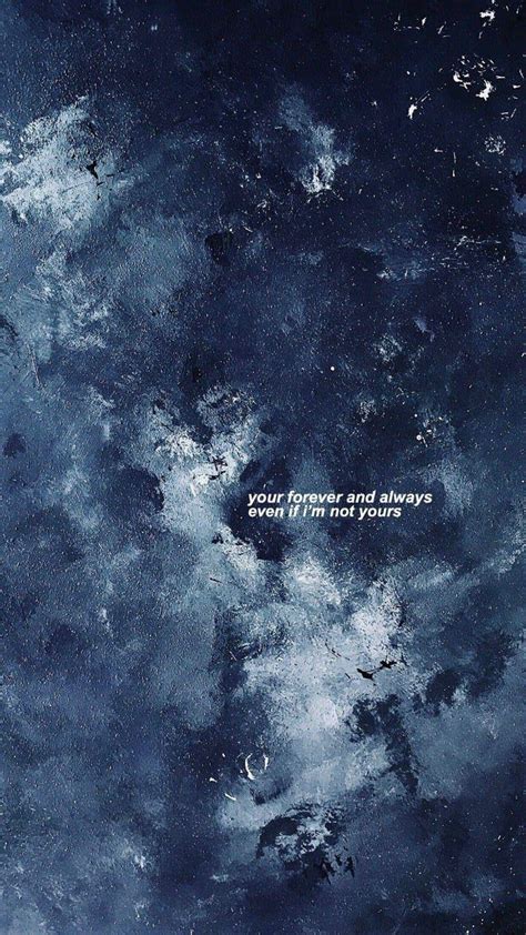 Blue Aesthetic Quote Iphone Wallpapers Top Free Blue Aesthetic Quote