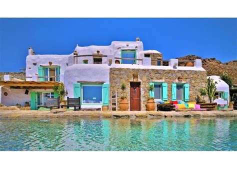 Tiggi Beach House Villa Rental Greece Vacation Mykonos