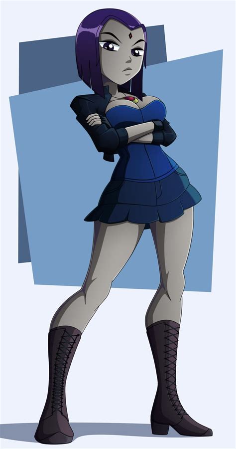 Teen Titans Raven Ass Telegraph
