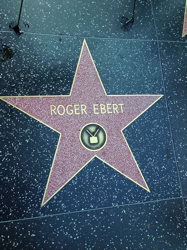 Roger Eberts Hollywood Star Ebert More On His Star Cerem… Flickr