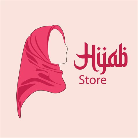 Hijab Store Logo Vector Design 18893713 Vector Art At Vecteezy