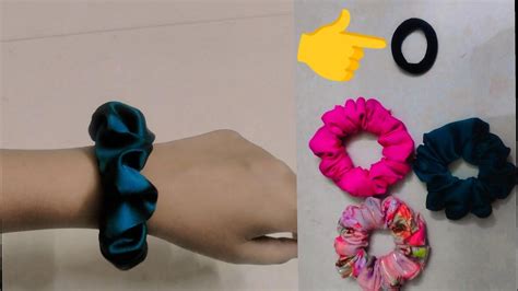 How To Make A Hair Band From Cloth Bache Hue Kapde Se Ghar Me Banaye