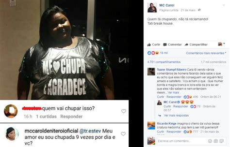 Internauta Tenta Ofender MC Carol E Recebe Resposta Lacradora