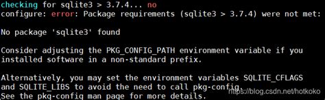 安装php 74常见缺包问题no Package Sqlite3 Found Csdn博客
