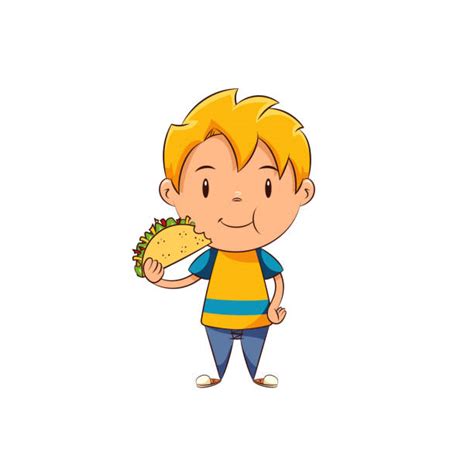 People Eating Tacos Illustrations Royalty Free Vector Graphics And Clip