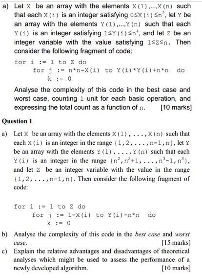 Java Analysing Algorithms Big Ohcomplexity Theory Computer Science