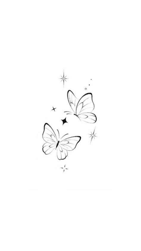 Butterfly Tattoo Pattern
