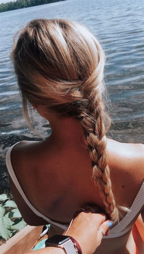 45 Cute Hairstyles For Summer And Beach Days Easy And Quick Braid