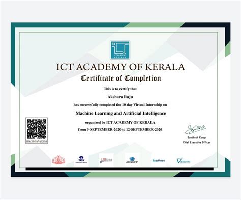 Akshara Raju On Linkedin Completed My First Ever Virtual Internship😄 Thank You Ict Academy Of
