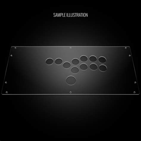 Blank Plexi Cover For Hit Box Ps3ps4 Version Focus Attack