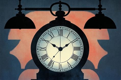 Temporal Echoes Pendulum Clock Premium Ai Generated Image