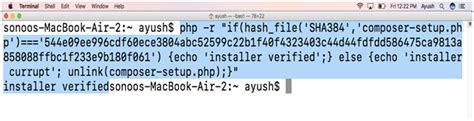 Macos 安装composermac基础教程文档macos 安装composer学习手册 编程宝典