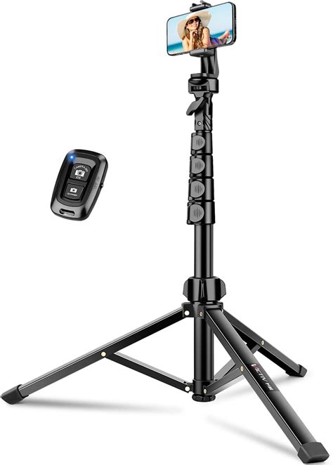 Liphisy 64” Tripod For Cell Phone And Camera Phone Tripod