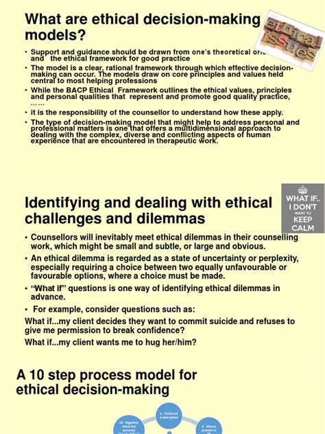 Challenges In Ethical Decision Making Pdf Decision Making Morality