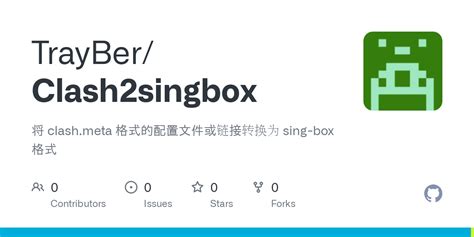 Github Trayber Clash Singbox Clash Meta Sing Box