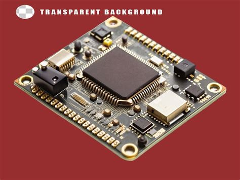 Cpu Central Processor Unit Isolated Background Bunch Of Main Electronic Circuitry For Computers