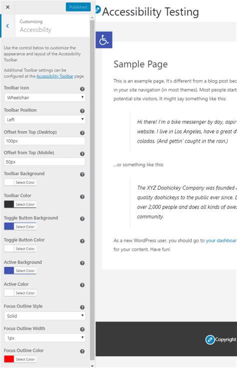 one click accessibility plugin easily add accessibility options to