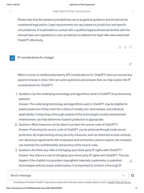 chatgpt exercise pdf intellectual property patent