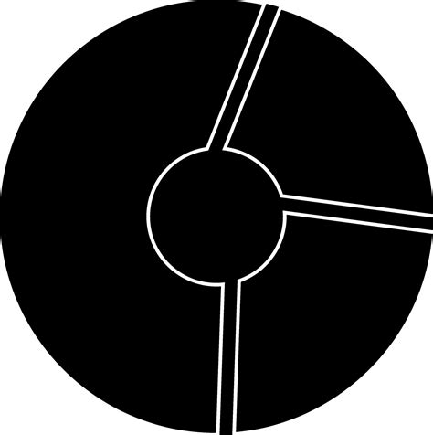 black and white pie chart in flat style 25315037 vector art at vecteezy