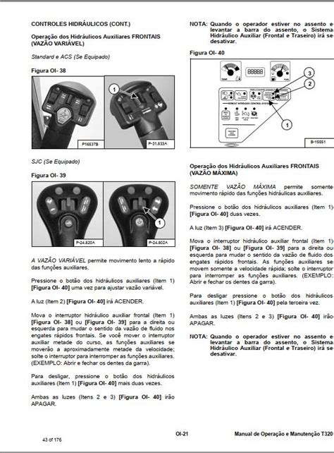 Bobcat Loader T320 Operation Maintenance Manual PT