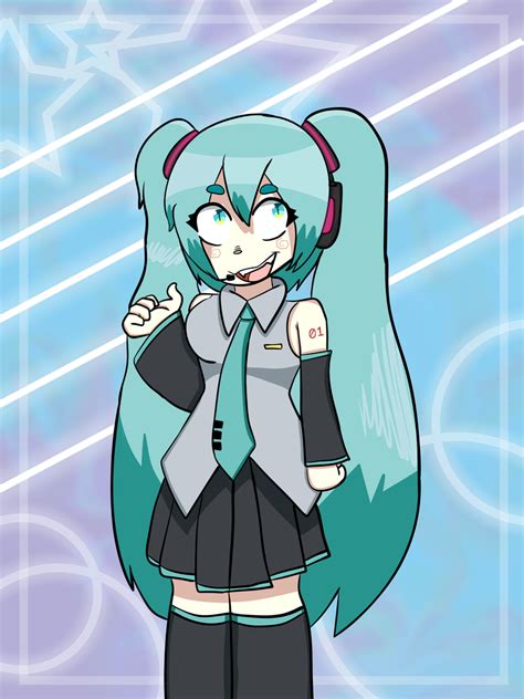 Miku By Lovevll On Newgrounds