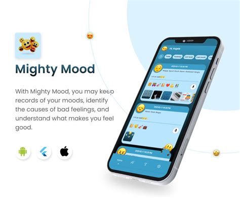 Mighty Mood Flutter Mood Tracker App Code Market