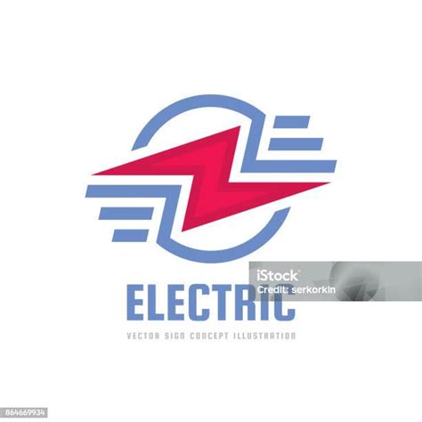 閃電向量符號範本概念插畫電力電源圖示現代技術的標誌設計項目向量圖形及更多乾淨圖片 乾淨 俄羅斯 創作性 Istock
