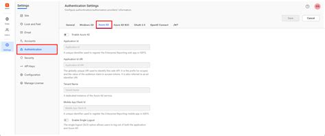 Azure Active Directory Authentication Bold Reports