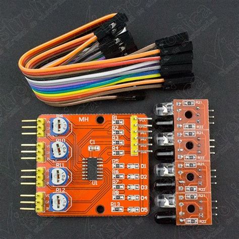 Módulo Sensor Infrarrojo de Cuatro Canales