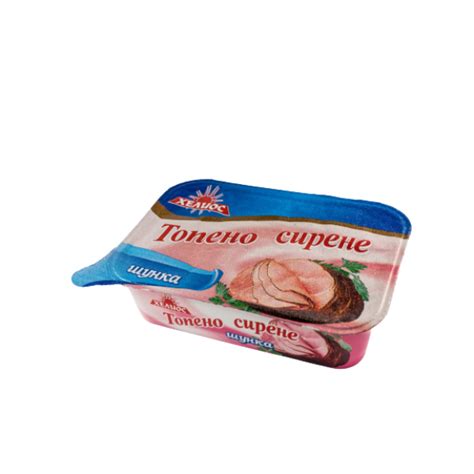 Топено сирене шунка ХЕЛИОС 200g Interfood