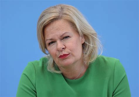 Faeser Hofft Auf Anklage Der Nord Stream Saboteure