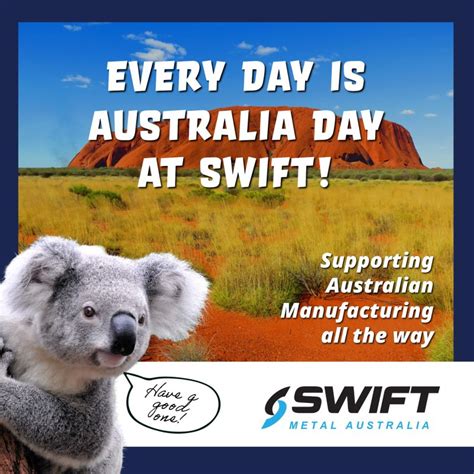 Swift Metal Australia On Linkedin Australiaday Swiftmetal Australia