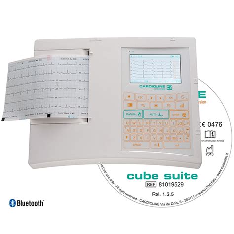 Электрокардиограф 6 канальный Cardioline ar1200view bt package