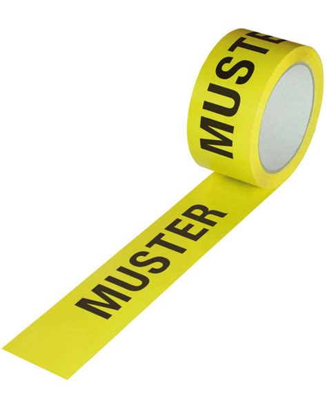 Iso Marking Tape Pattern Yellow 50 Mm Wide X 66 Rm Thickness 52µ
