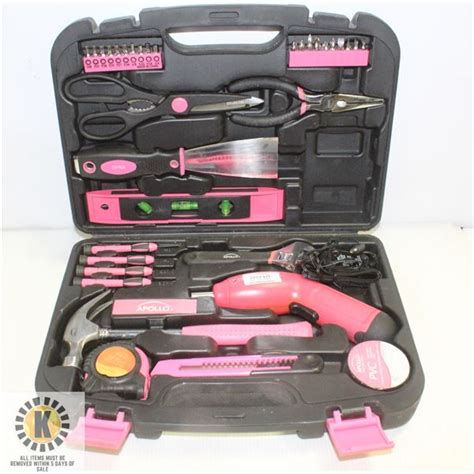 Pink Apollo Tool Set In Case