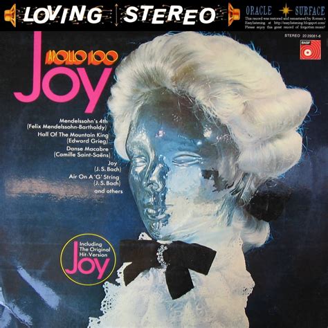 Roman´s Easy-Listening- & Instrumental-Corner: Apollo 100 - Joy (1972)