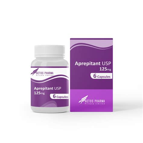 Aprepitant Capsules Usp 80mg 125mg Anti Cancer Manufacturer Supplier