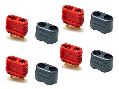 T-Plug Connector Set, 4 Female