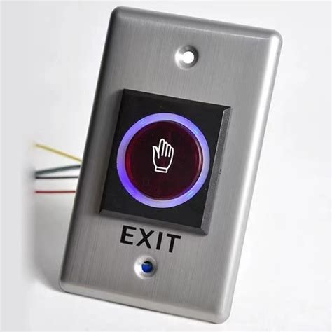infrared sensor switch no touch contactless door release exit button