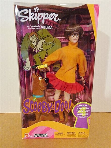 Velma Barbie Doll Scooby Doo Mattel 2002 Super Cool Collector Doll Mib